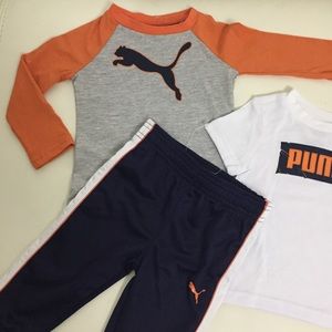 Puma | Matching Sets | Puma 3 Pieces Baby Boy Cute Outfit | Poshmark
